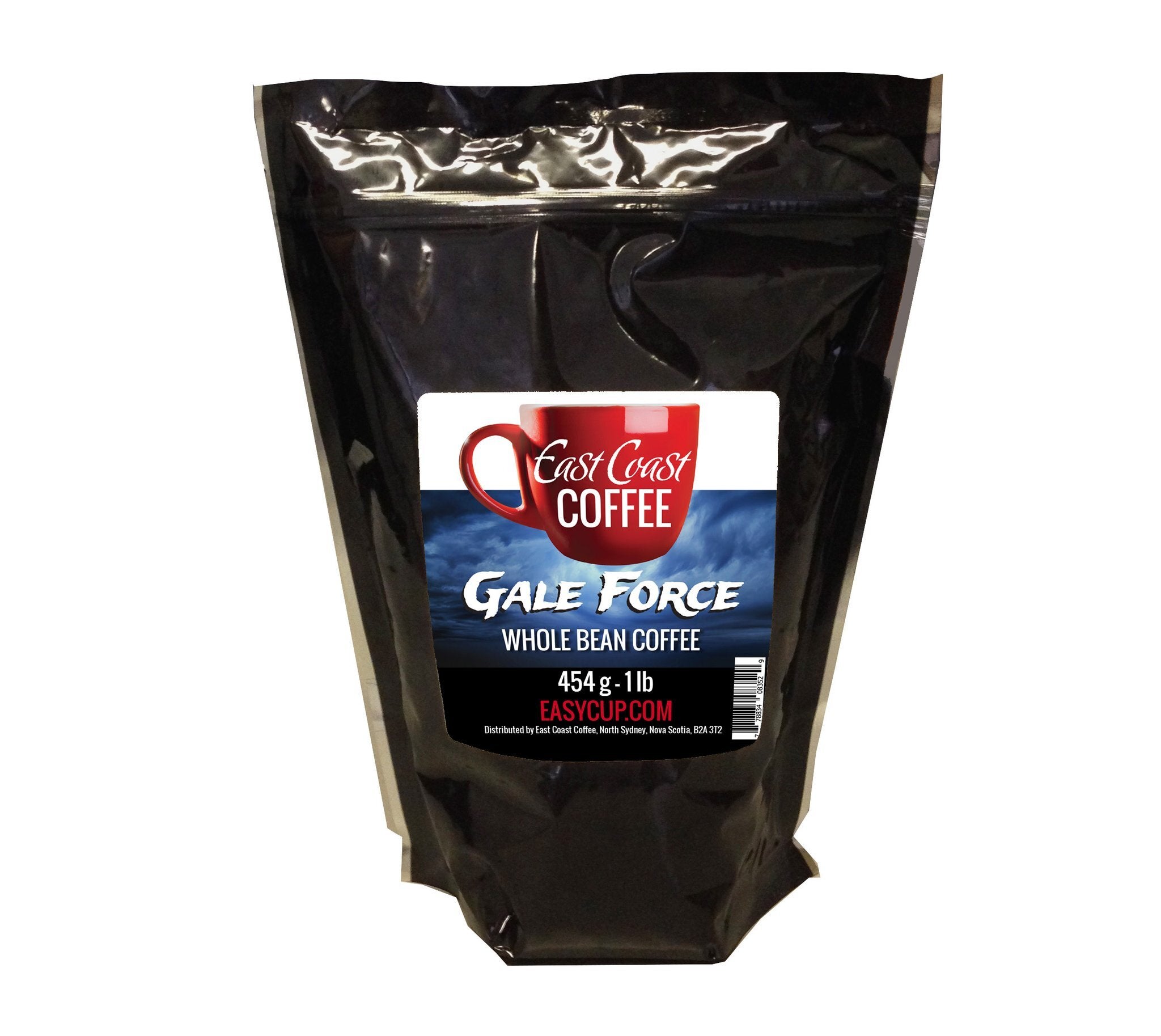 East Coast Coffee Gale Force Whole Bean 1lb Bag | East Coast Coffee